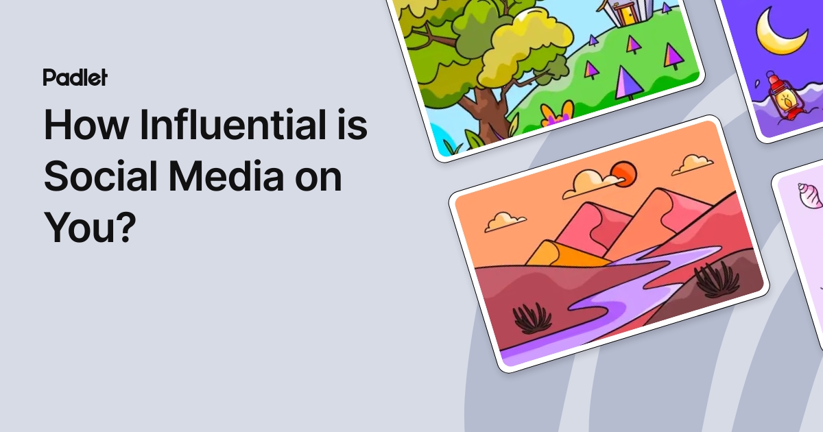 How Influential is Social Media on You?