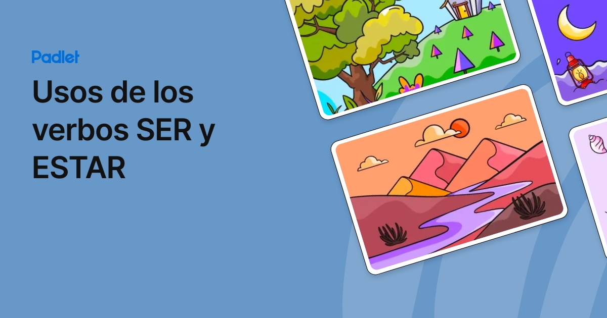 Usos de los verbos SER y ESTAR