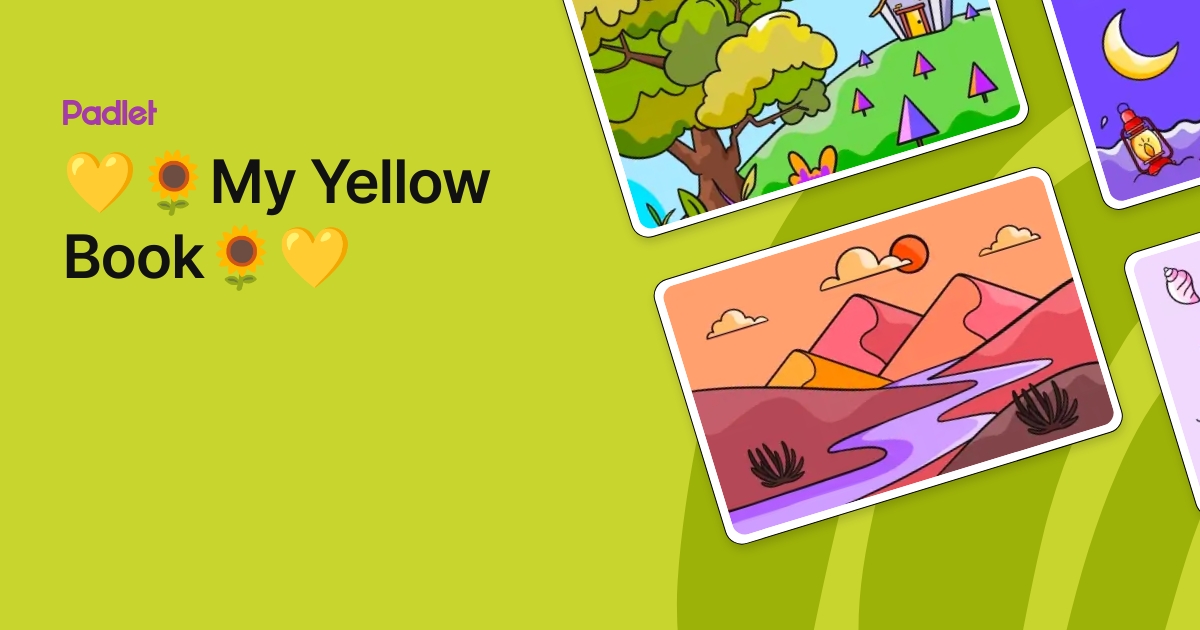 💛🌻My Yellow Book🌻💛