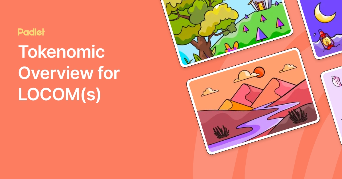 Tokenomic Overview for LOCOM(s)