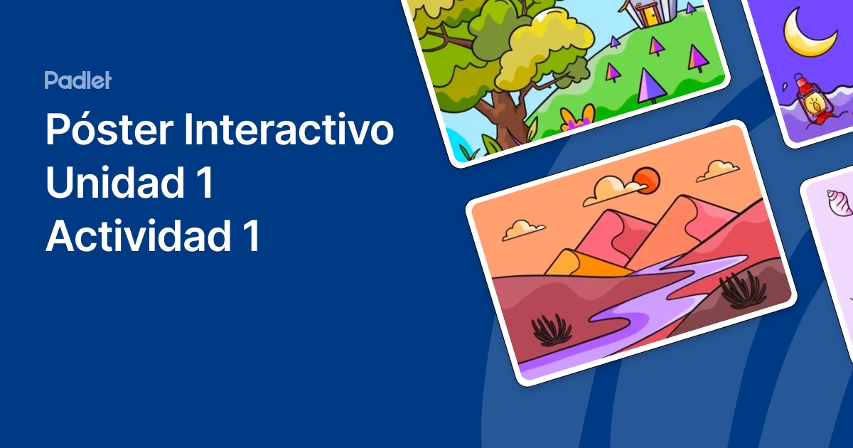 Póster Interactivo Unidad 1 Actividad 1