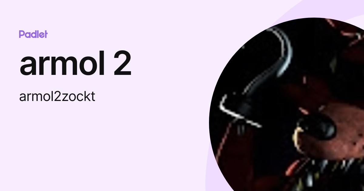 armol 2 (armol2zockt) profile | Padlet