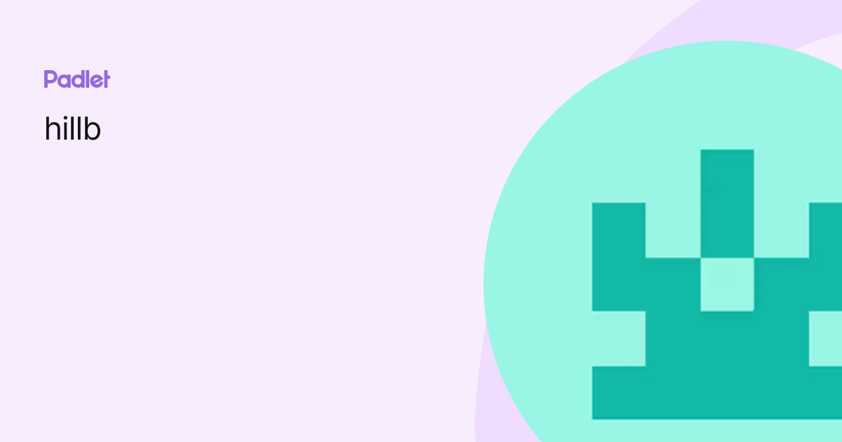 hillb profile | Padlet