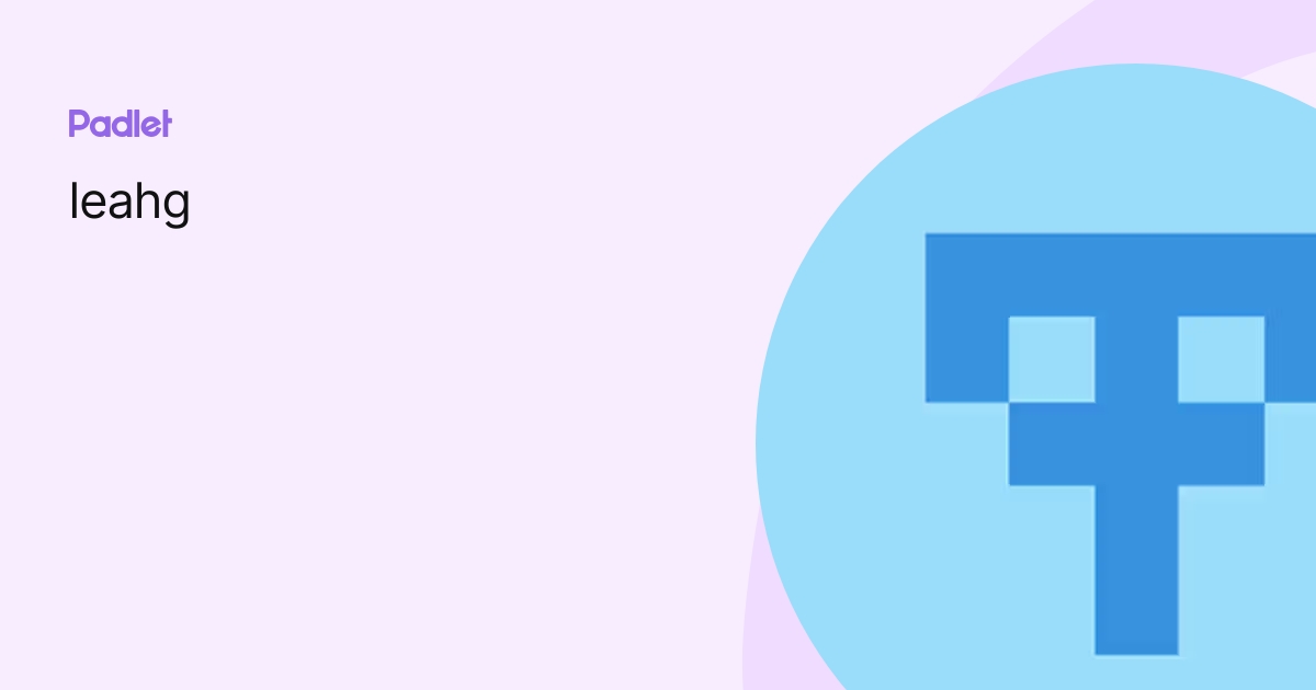 leahg profile | Padlet