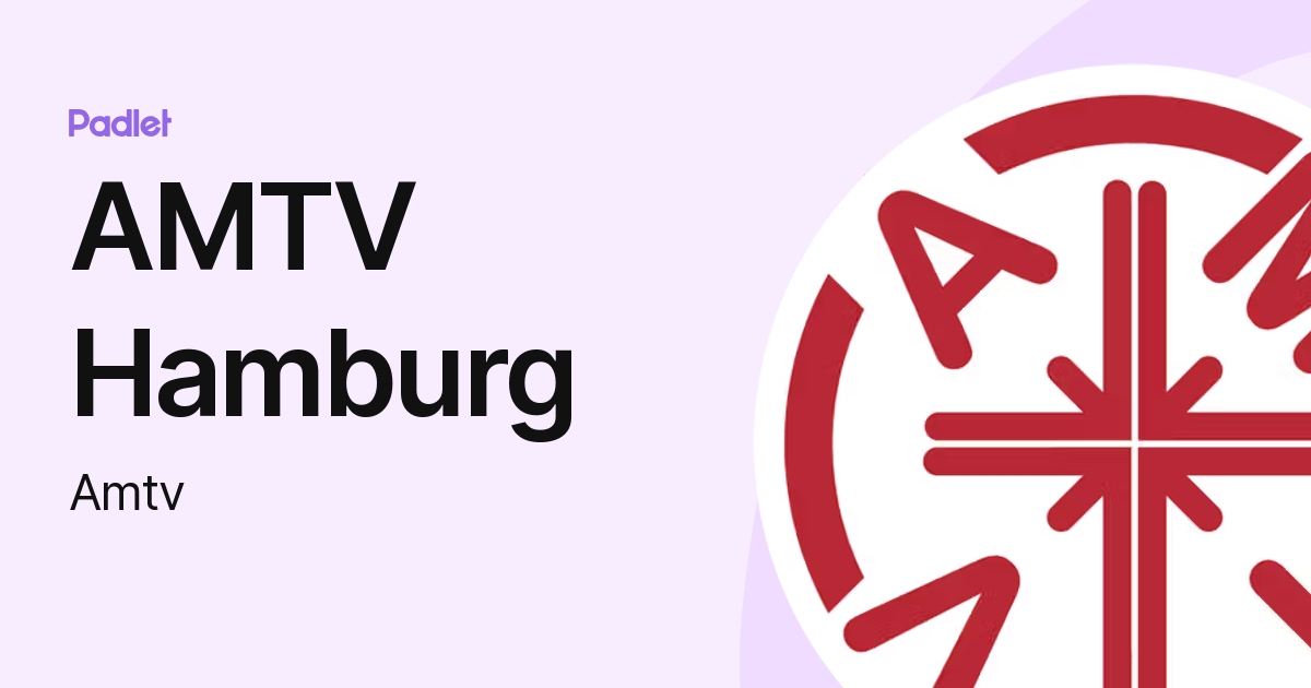 AMTV Hamburg (Amtv) profile | Padlet