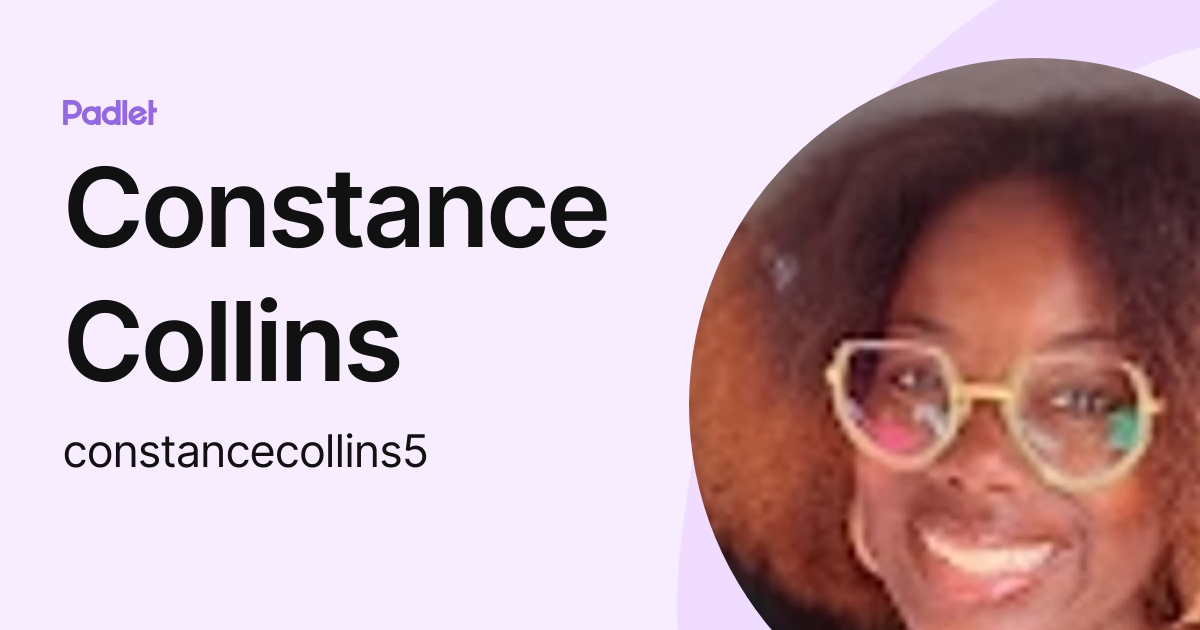 Constance Collins (constancecollins5) profile | Padlet