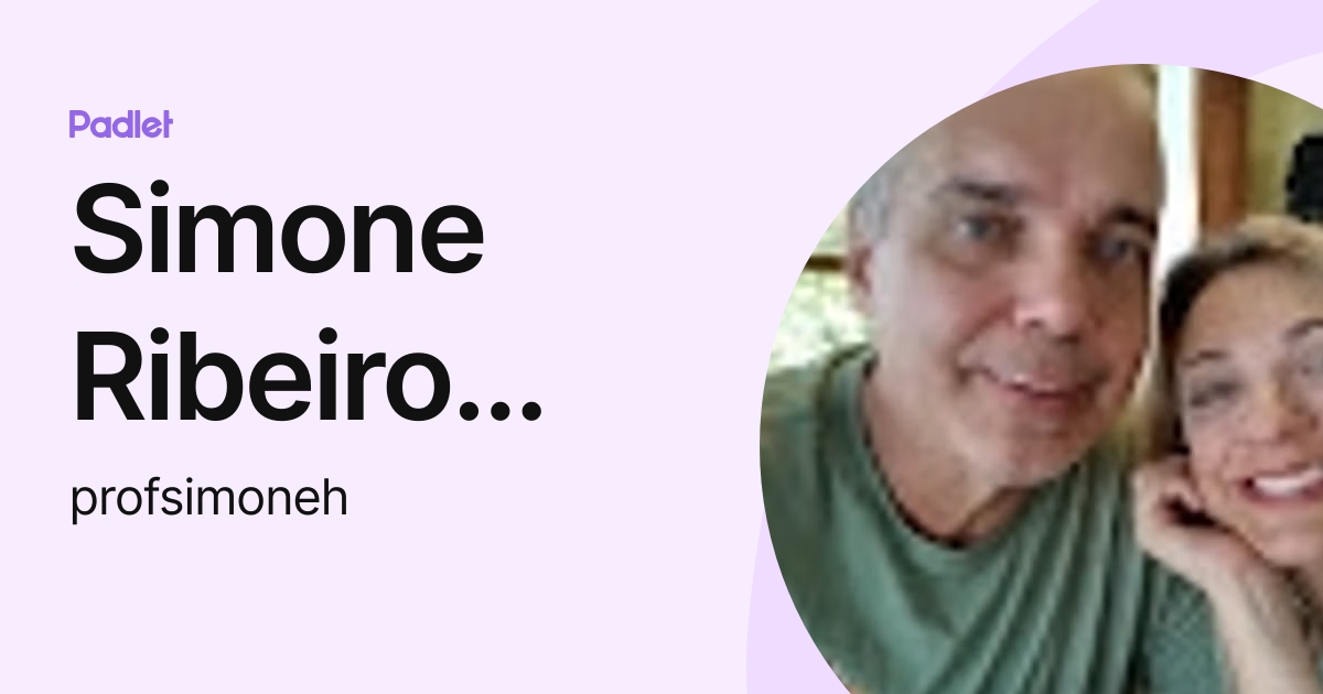 Simone Ribeiro Hvizdalek (profsimoneh) profile | Padlet