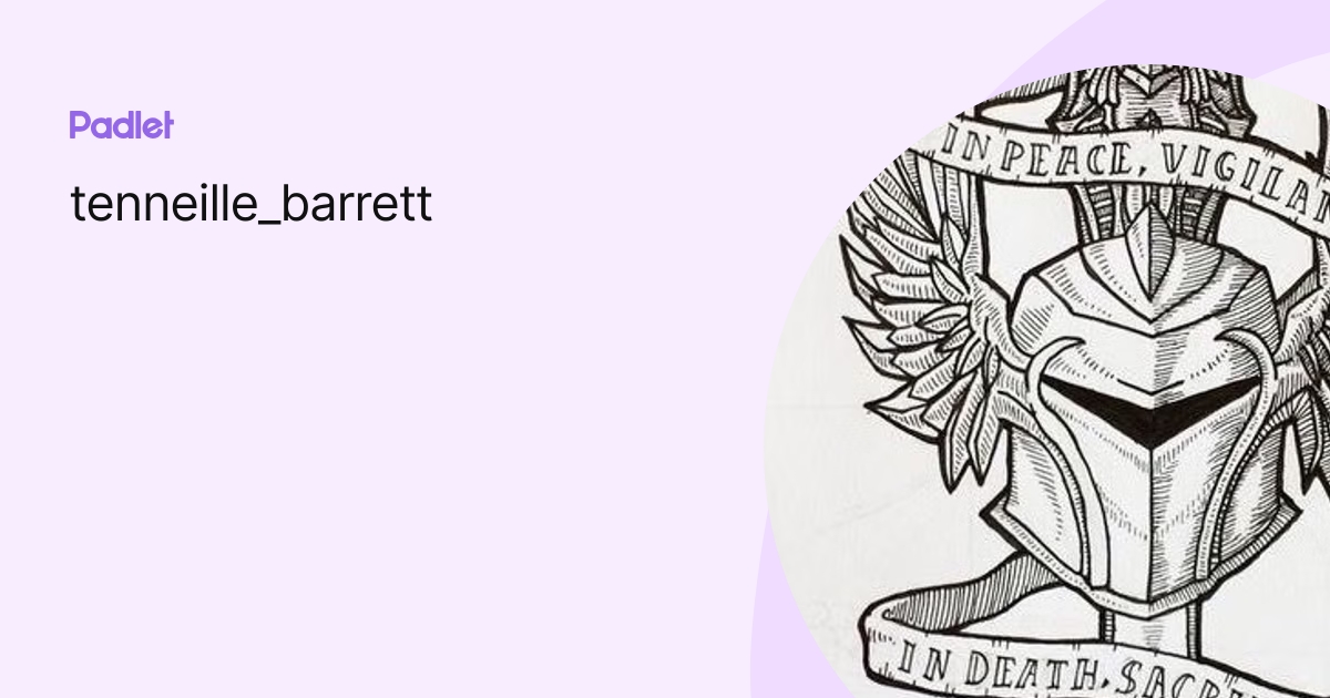 tenneille_barrett profile | Padlet