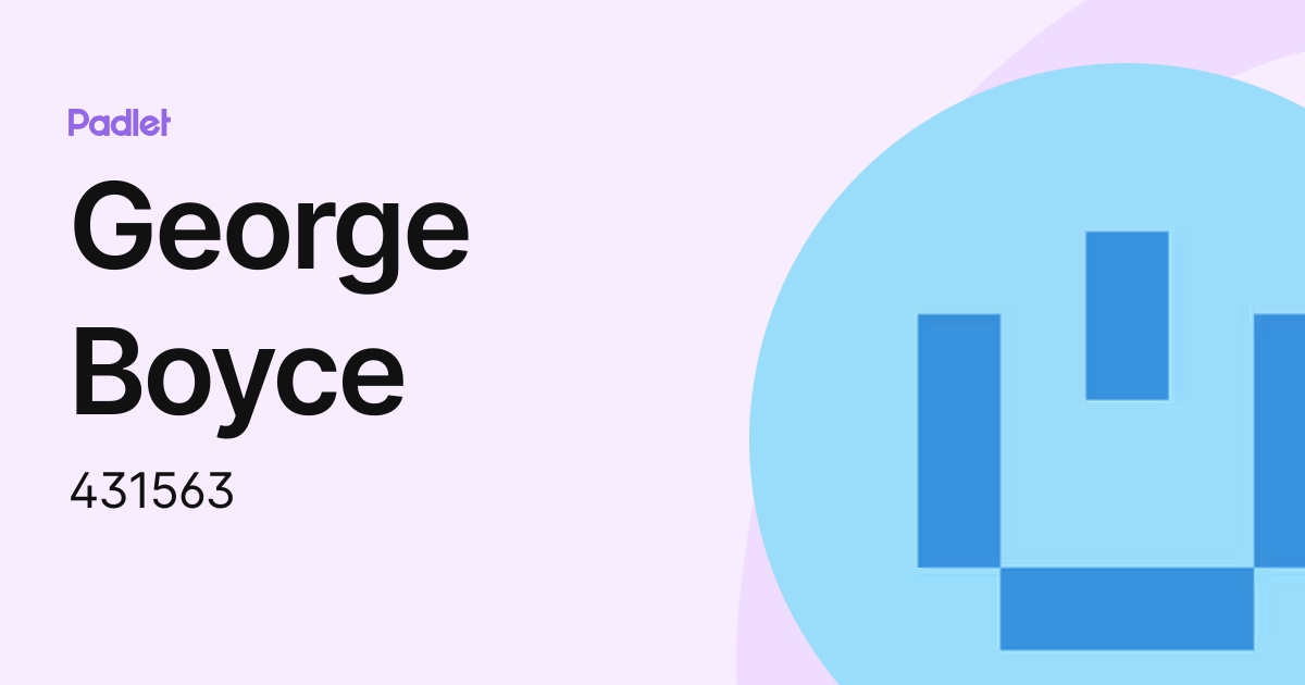 George Boyce (431563) profile | Padlet