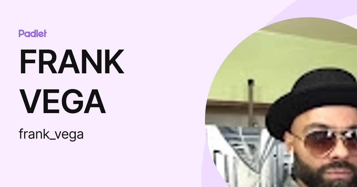 FRANK VEGA (frank_vega) profile | Padlet