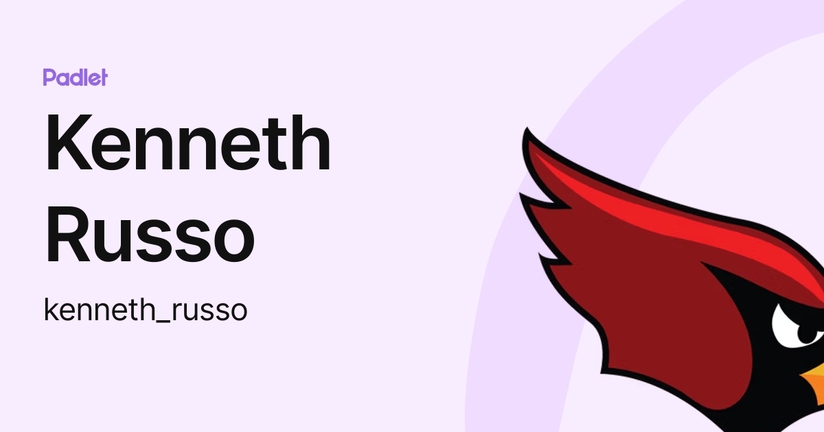 Kenneth Russo (kenneth_russo) profile | Padlet