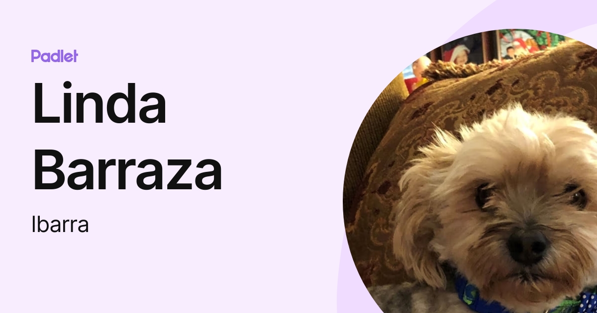Linda Barraza (lbarra) profile | Padlet