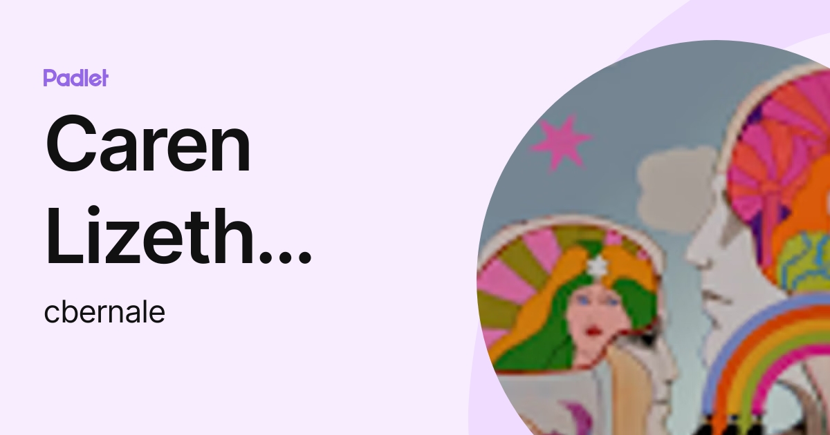 Caren Lizeth Bernal Escobar (cbernale) profile | Padlet