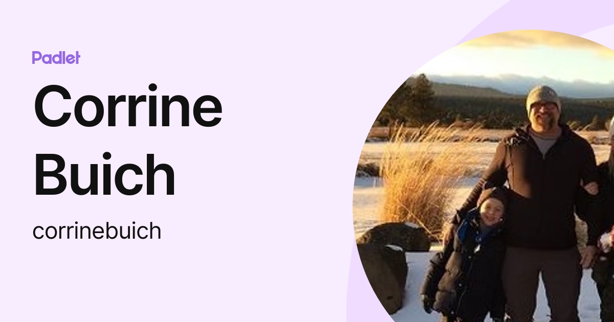 Corrine Buich (corrinebuich) profile | Padlet