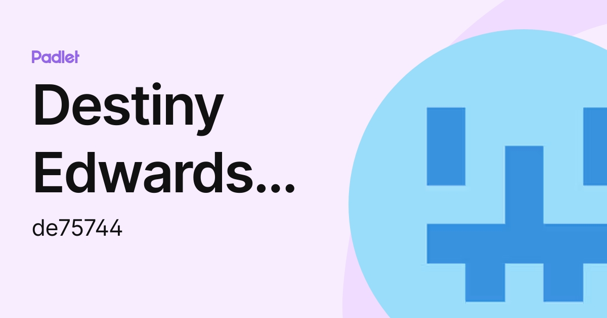 Destiny Edwards (Deadly Black Widow) (de75744) profile | Padlet