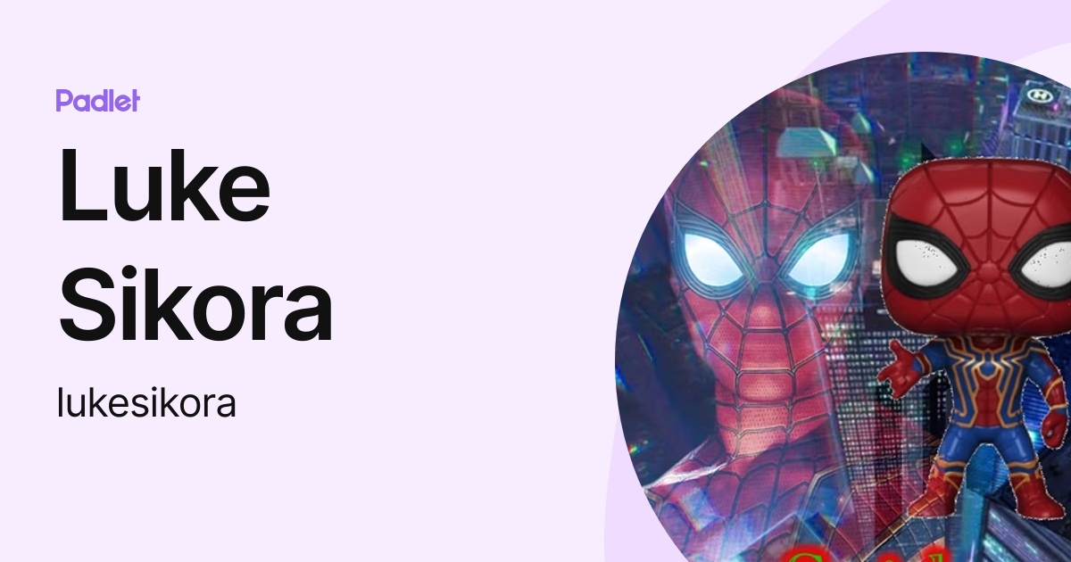 Luke Sikora (lukesikora) profile | Padlet