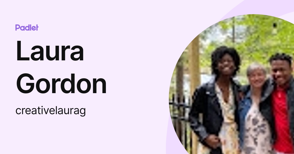 Laura Gordon (creativelaurag) profile | Padlet
