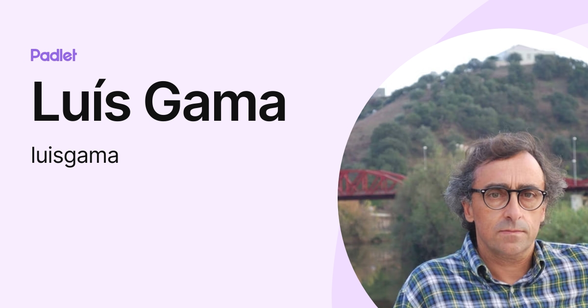 Luís Gama (luisgama) profile | Padlet