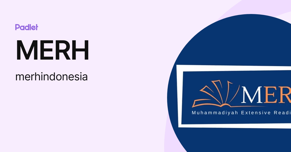 MERH (merhindonesia) profile | Padlet