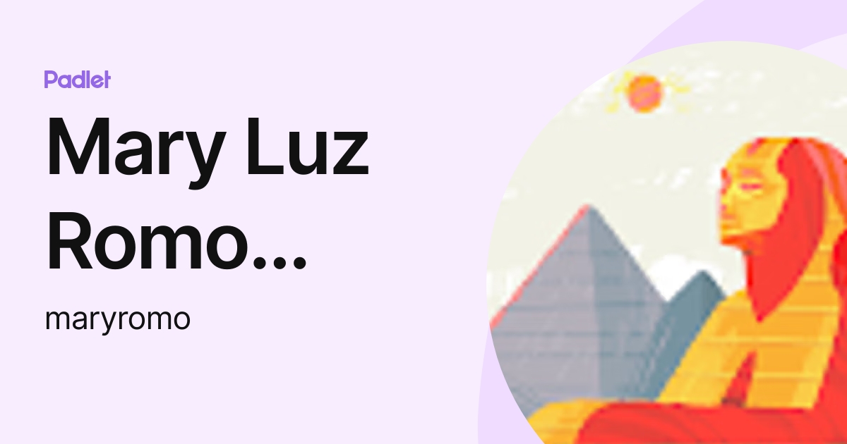 Mary Luz Romo Quispe (maryromo) profile | Padlet