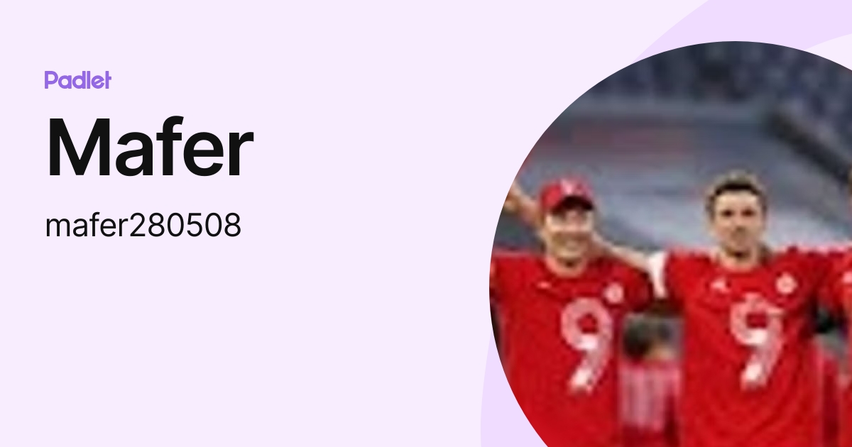 Mafer (mafer280508) profile | Padlet