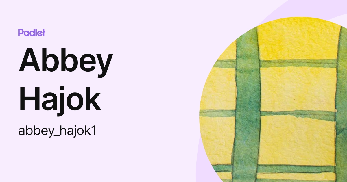 Abbey Hajok (abbey_hajok1) profile | Padlet