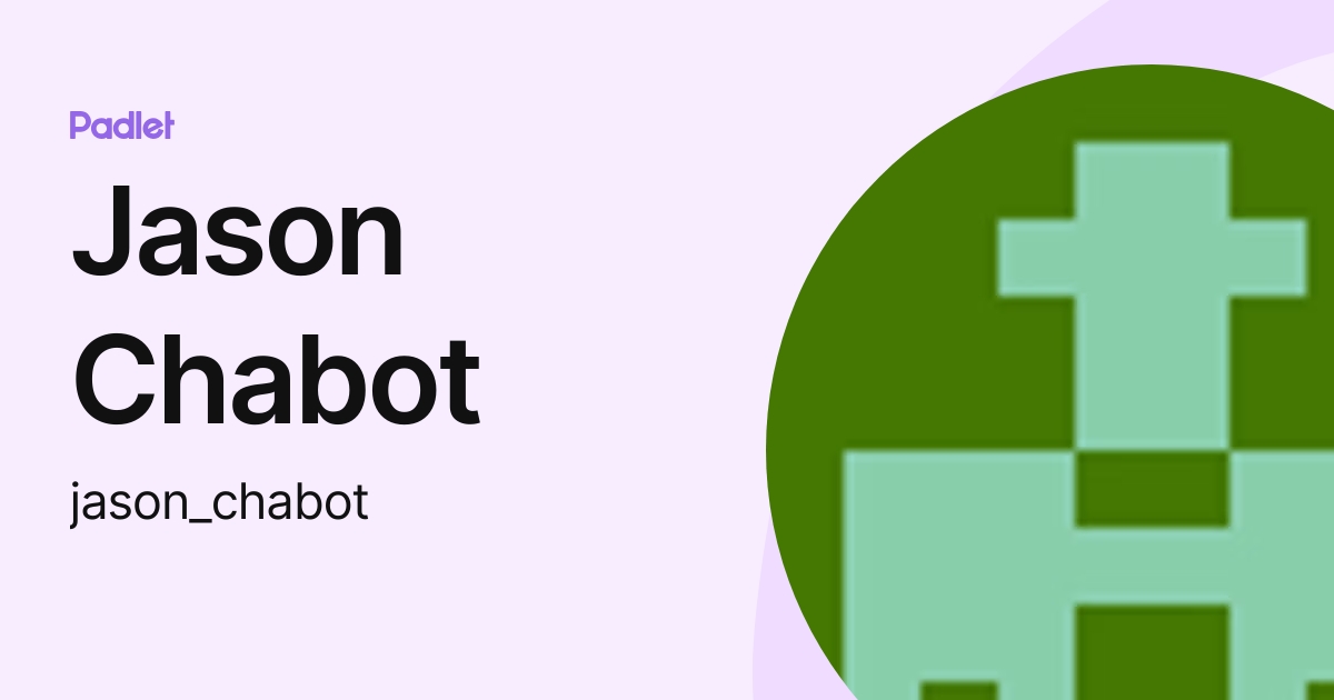 Jason Chabot (jason_chabot) profile | Padlet