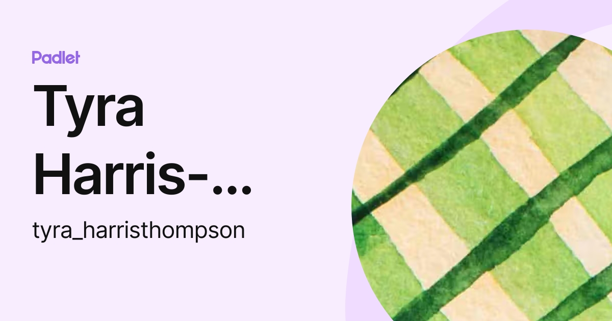 Tyra Harris-Thompson (Kingsley Elementary) (tyra_harristhompson ...