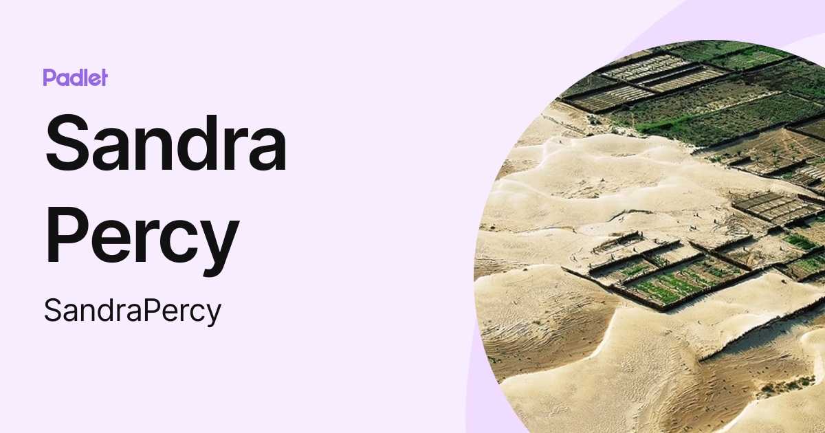 Sandra Percy (SandraPercy) profile | Padlet