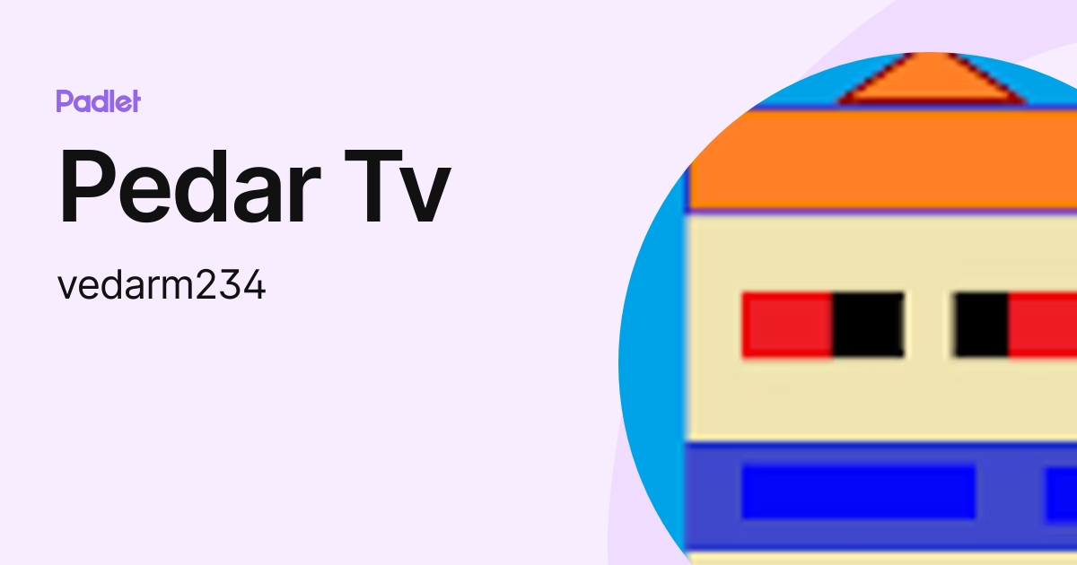 Pedar Tv (vedarm234) profile | Padlet