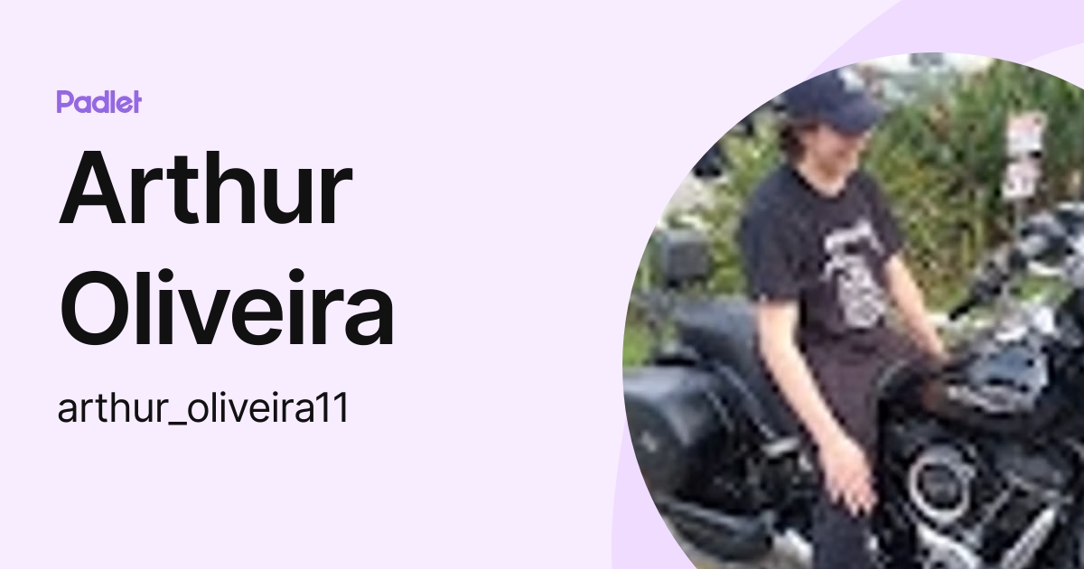 Arthur Oliveira (arthur_oliveira11) profile | Padlet