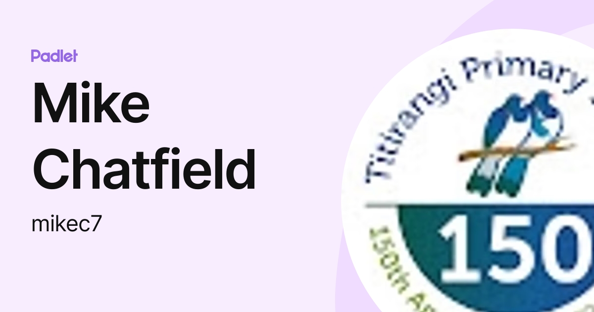 Mike Chatfield (mikec7) profile | Padlet