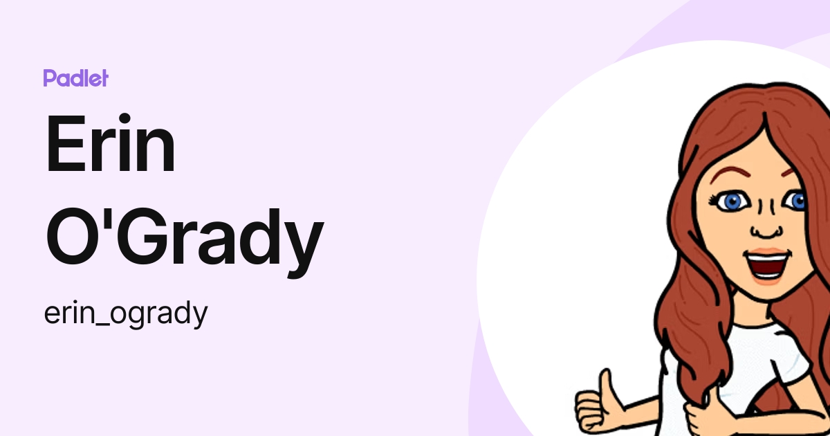Erin O'Grady (erin_ogrady) profile | Padlet