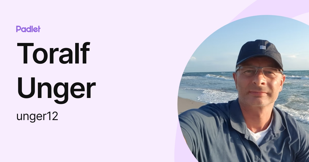 Toralf Unger (unger12) profile | Padlet