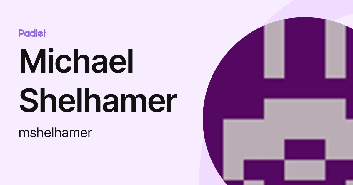 Michael Shelhamer (mshelhamer) profile | Padlet