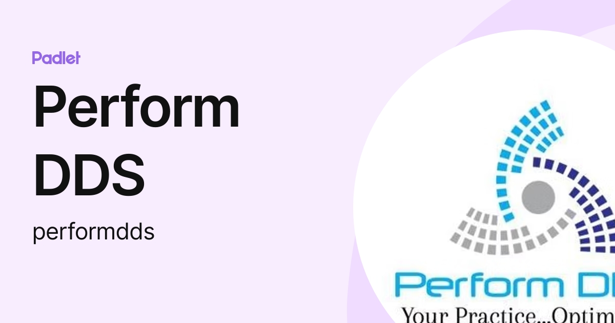 Perform DDS (performdds) profile | Padlet
