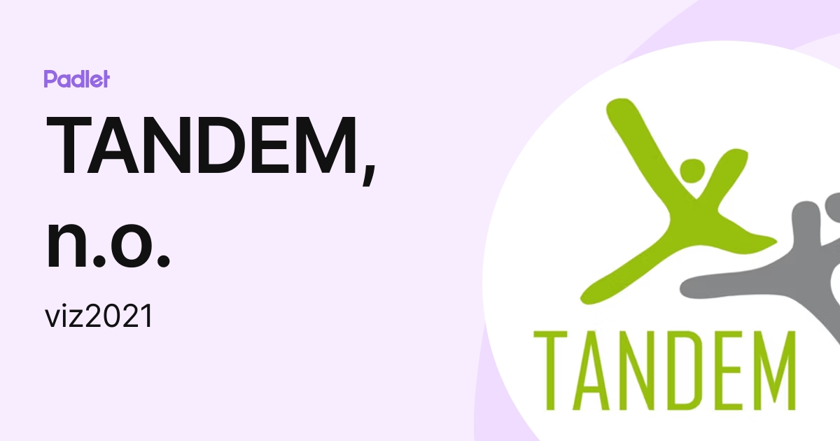 Tandem N O Viz2021 Profile Padlet