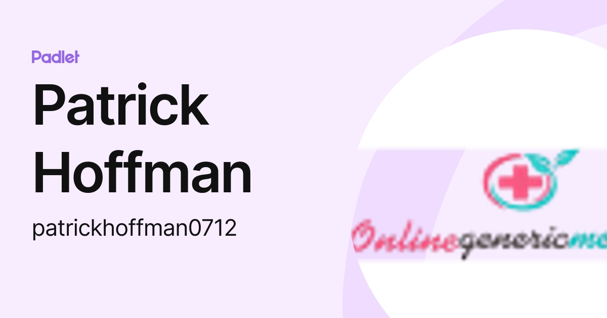 Patrick Hoffman (patrickhoffman0712) profile | Padlet