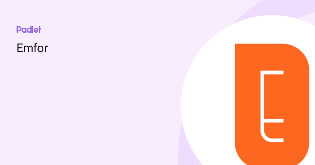 Emfor profile | Padlet