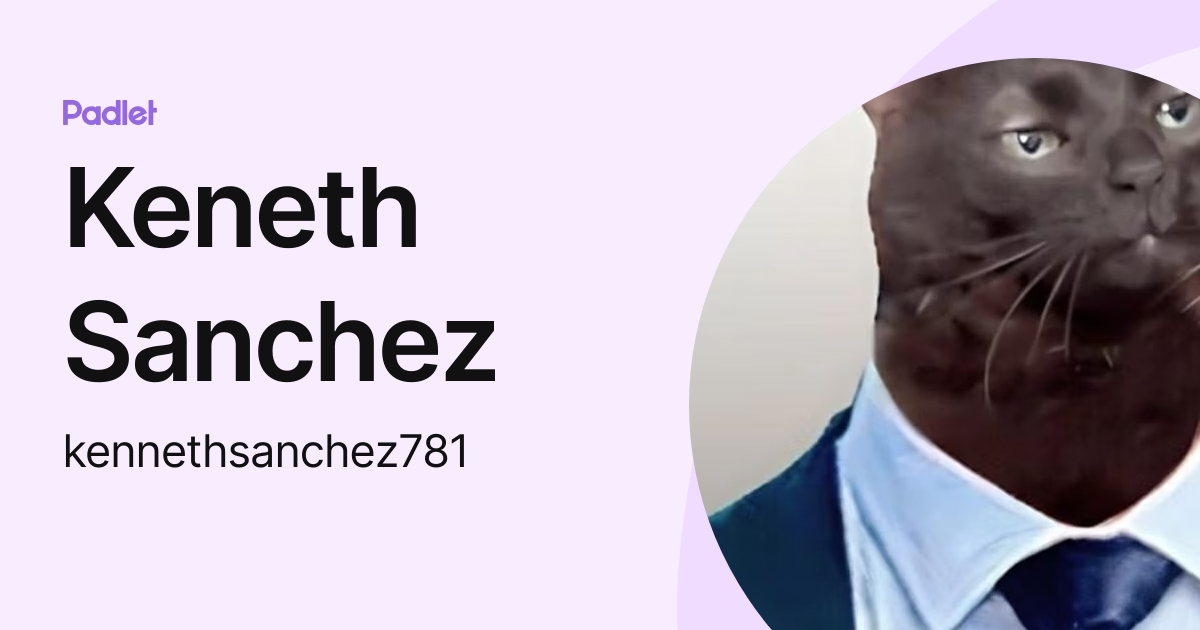 Keneth Sanchez (kennethsanchez781) profile | Padlet