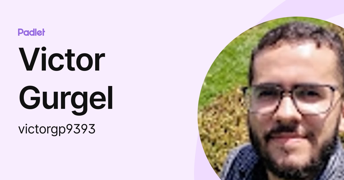 Victor Gurgel (victorgp9393) profile | Padlet