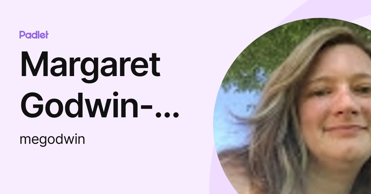 Margaret Godwin-Jones (megodwin) profile | Padlet