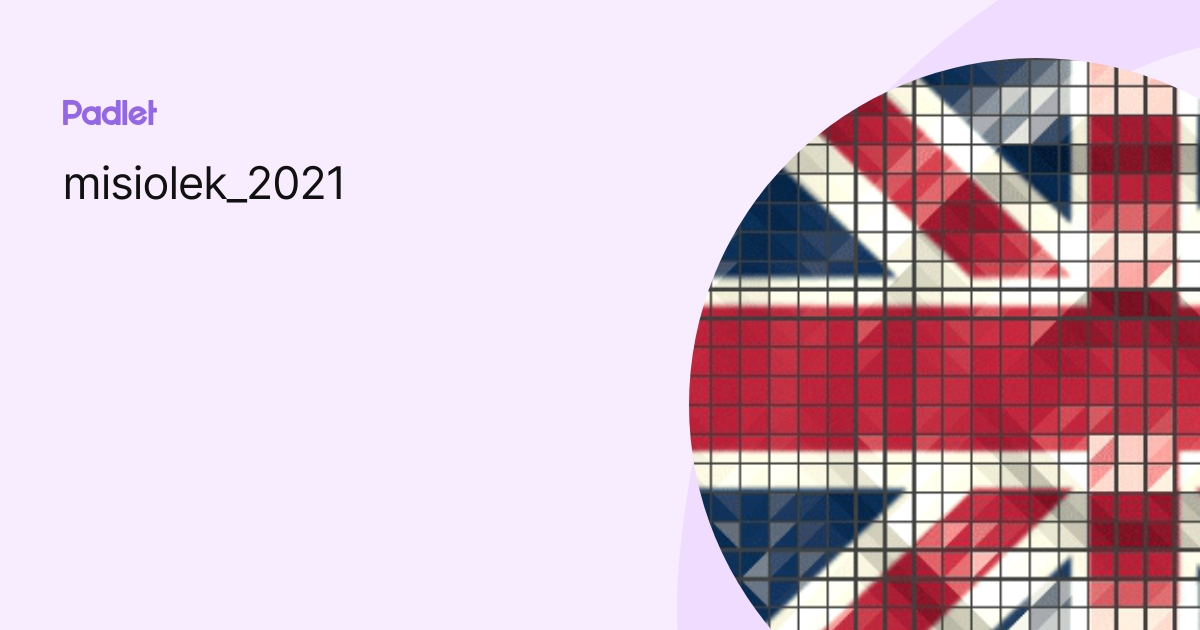 misiolek_2021 profile | Padlet