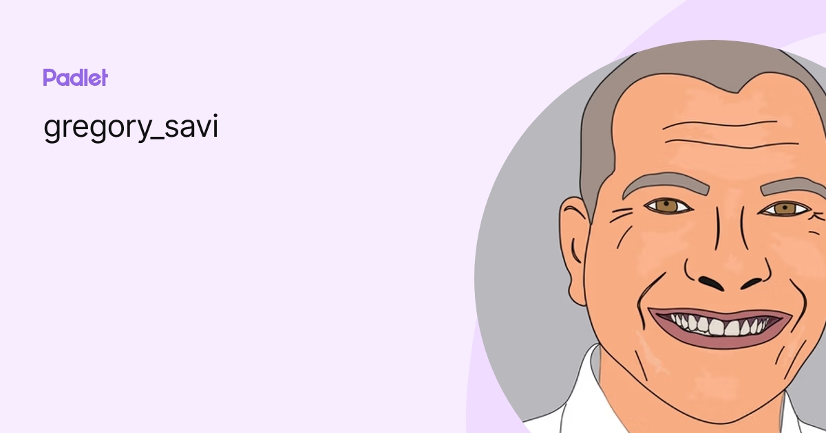 gregory_savi profile | Padlet