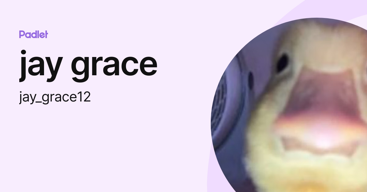 jay grace (jay_grace12) profile | Padlet
