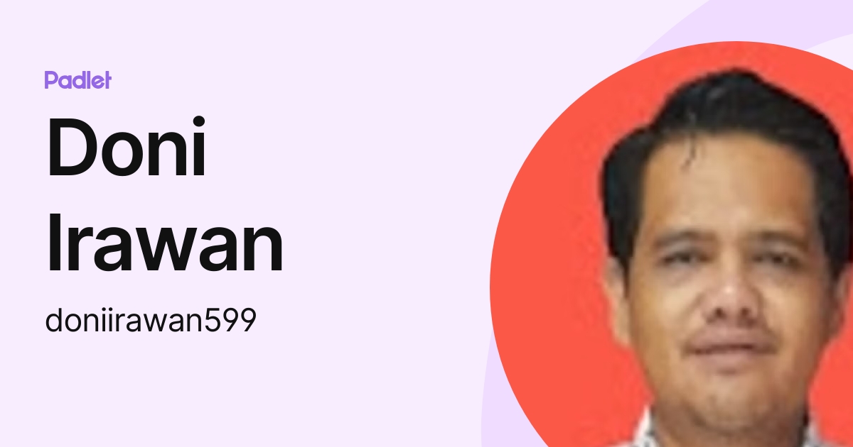 Doni Irawan (doniirawan599) profile | Padlet