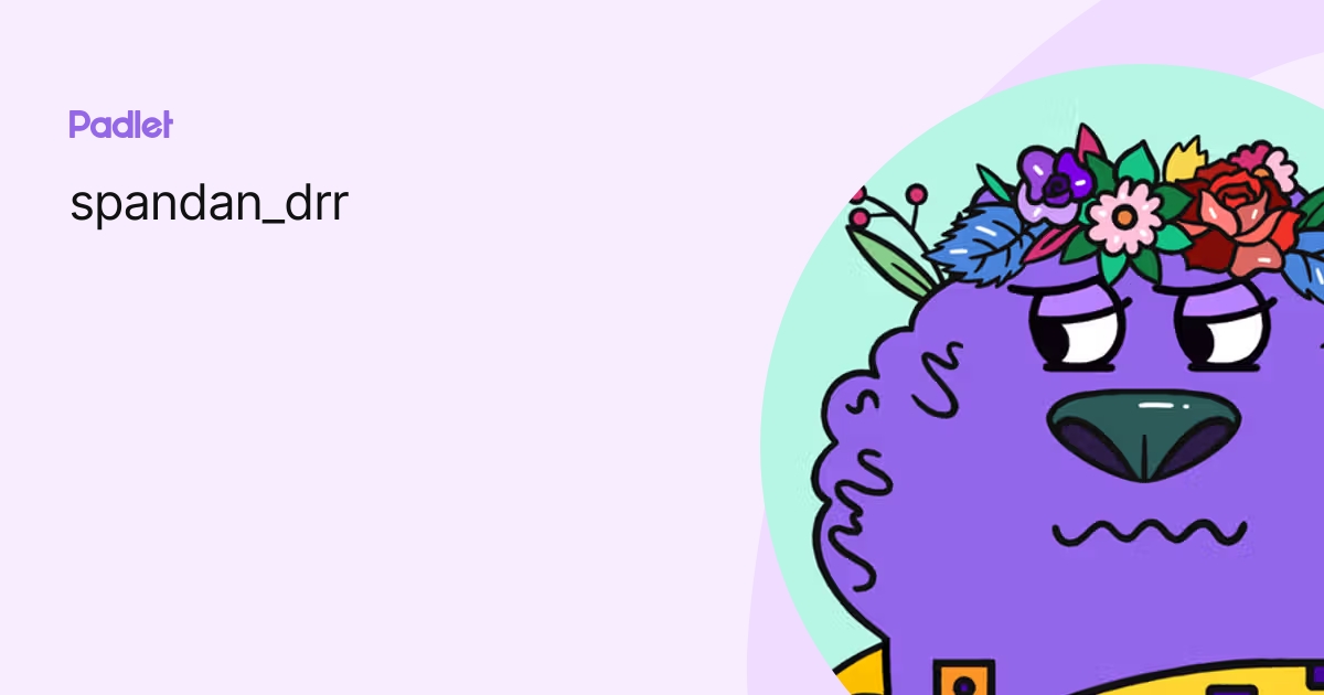 spandan_drr profile | Padlet