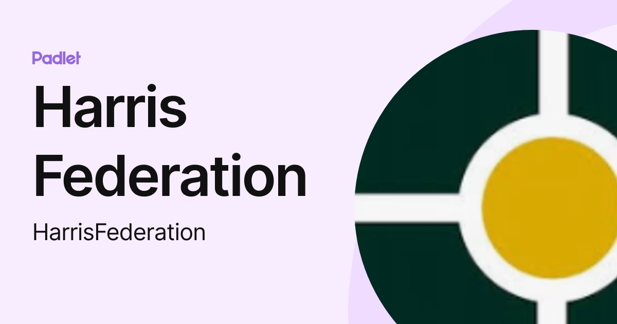 Harris Federation (HarrisFederation) profile | Padlet