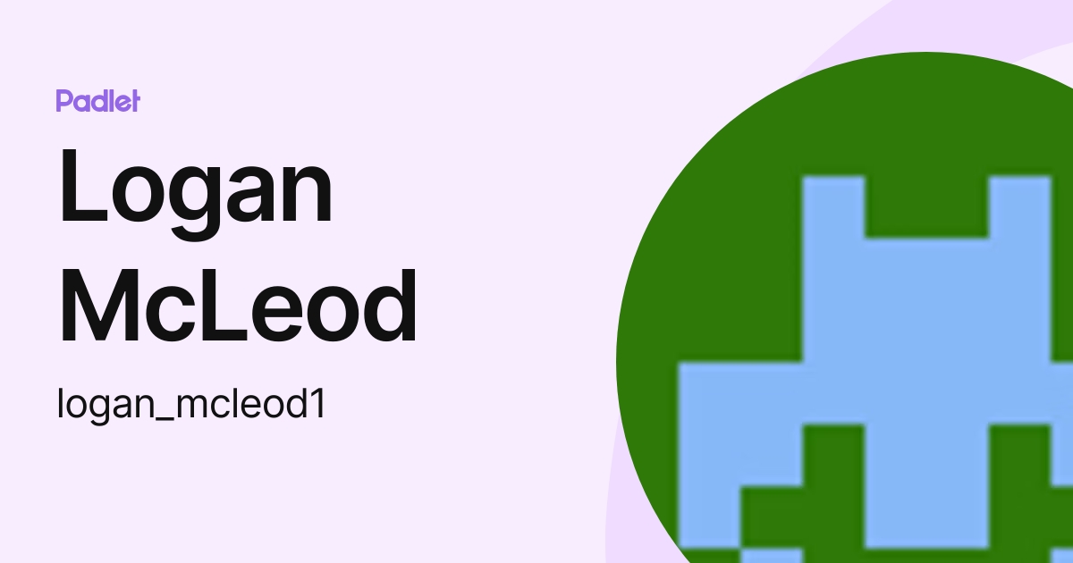 Logan McLeod (logan_mcleod1) profile | Padlet
