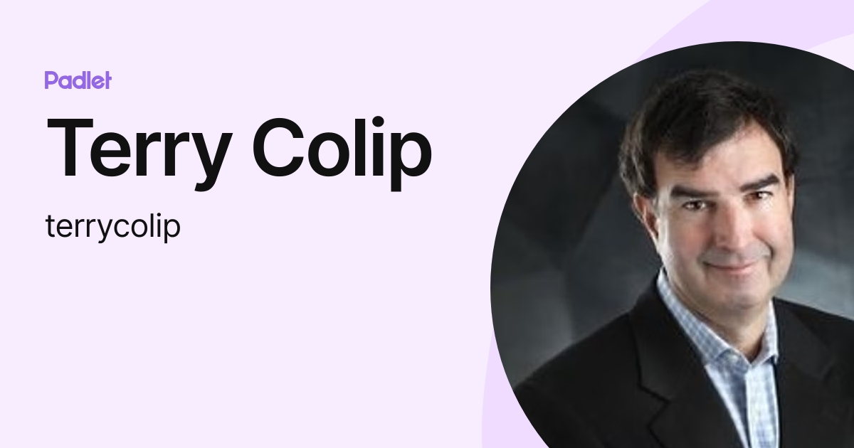 Terry Colip (terrycolip) profile | Padlet